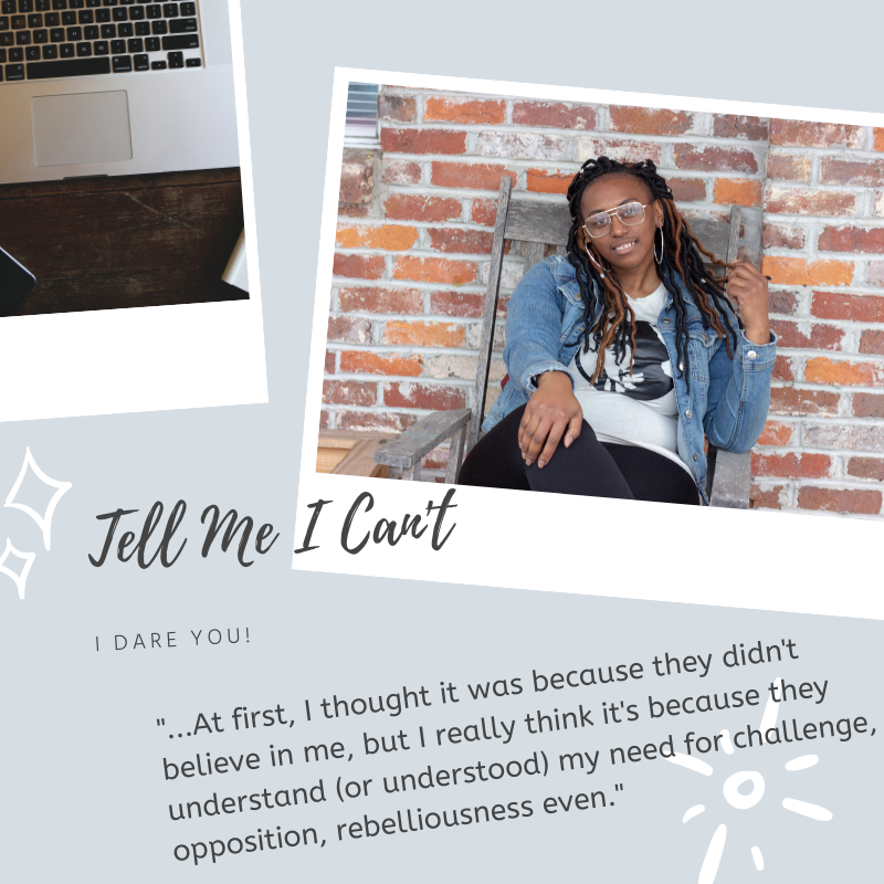Tell Me I Can’t (I dare you!) – Komplex Simplicity